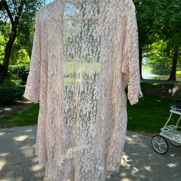 LuLaRoe | Sweaters | Lula Roe Joy Lace Vest Cream Cardigan | Poshmark